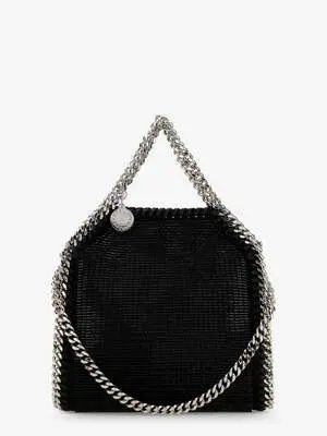 Stella McCartney Falabella Tiny All-over Beaded Crossbody Bag - Black