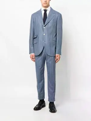 Brunello Cucinelli Pinstripe Wool Blazer