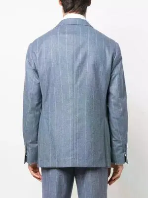 Brunello Cucinelli Pinstripe Wool Blazer
