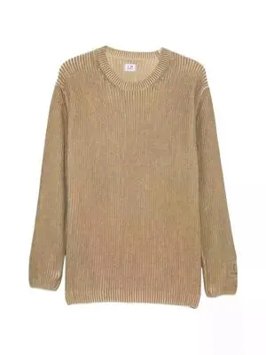 C.P. COMPANY Ribbed-knit Sweater - Neutrals