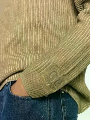 C.P. COMPANY Ribbed-knit Sweater