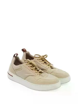 Loro Piana Newport Lace-up Sneakers - Neutrals