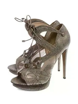 NICHOLAS KIRKWOOD Lace-up Platform Sandals