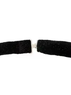 Giorgio Armani Velvet Bow Tie
