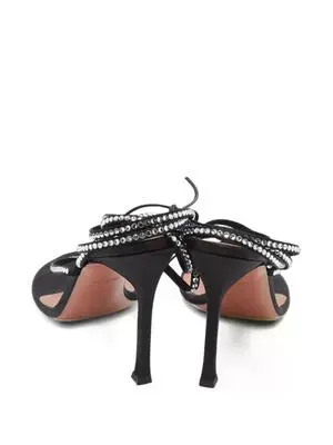 Amina Muaddi Cora Crystal-embellished Sandals