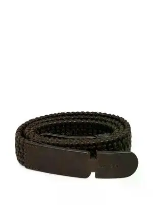 SLOWEAR Braided Leather Belt