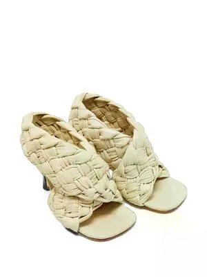 BOTTEGA VENETA Intrecciato Woven Leather Sandals