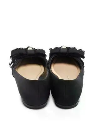 Dior Adiorable Pearl-embellished Ballet Flats