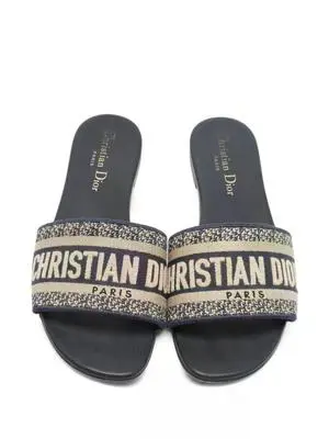 Dior Dway Canvas Sandals