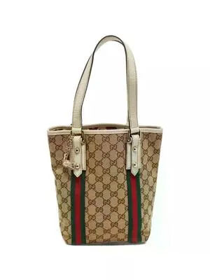 Gucci Mini Jolicoeur Gg Canvas Tote Bag - Neutrals