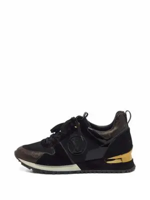 LOUIS VUITTON Run Away Monogram Lace-up Sneakers