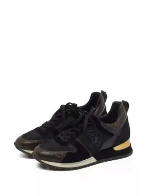 LOUIS VUITTON Run Away Monogram Lace-up Sneakers