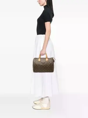 LOUIS VUITTON 1992 Monogram Speedy 30 Boston Bag
