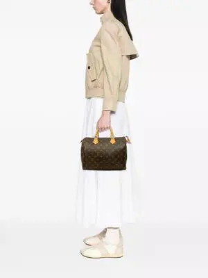 LOUIS VUITTON 2002 Monogram Speedy 30 Boston Bag