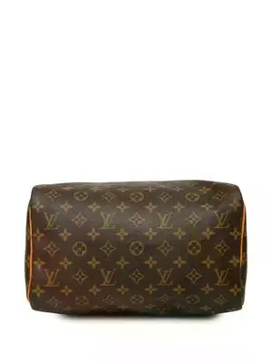 LOUIS VUITTON 2002 Monogram Speedy 30 Boston Bag