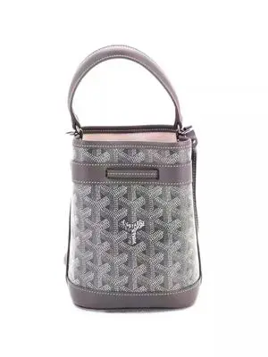 Goyard Petit Flot Coated Canvas Mini Bucket Bag