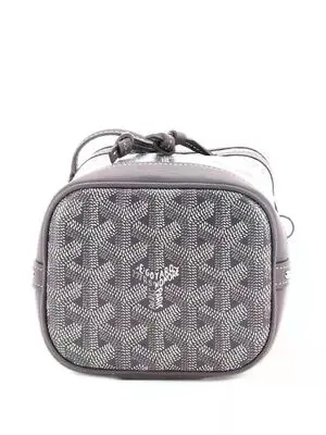 Goyard Petit Flot Coated Canvas Mini Bucket Bag