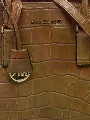 Michael Kors Large Dillon Croc-embossed Tote Bag