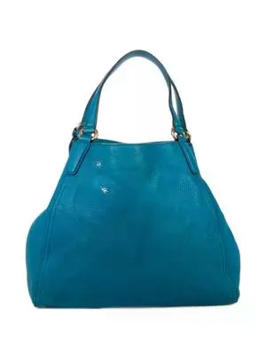 Gucci Small Soho Tassel Tote Bag - Blue
