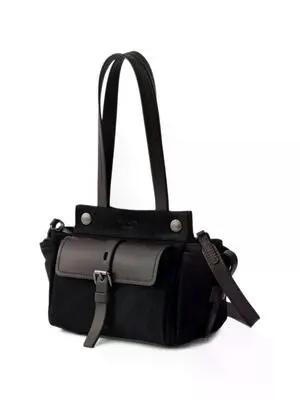 Prada Route Leather Mini Tote Bag
