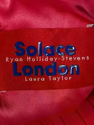 Solace London Mirabelle Pleated Midi Dress
