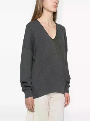 Brunello Cucinelli Monili-detail Cotton Jumper