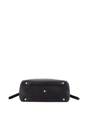 Burberry Camberley Top Handle Bag Leather Medium Satchel