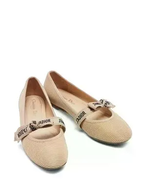 Dior J'adior Mesh Ballet Flats - Neutrals