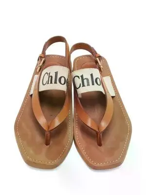 Chloé Woody Slingback Sandals