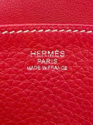 Hermès 2016 Taurillon Clemence Halzan 31 Satchel