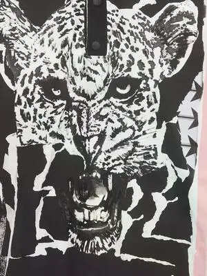 Roberto Cavalli Leopard-print Polo Shirt