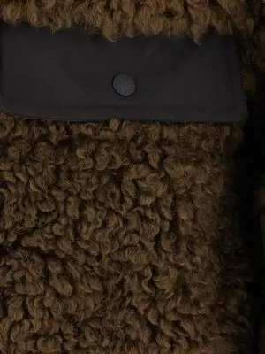 SAVE THE DUCK Valery High Neck Thermoplume® Padded Fleece Jacket