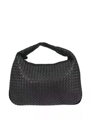 Bottega Veneta Intrecciato Shoulder Bag - Black