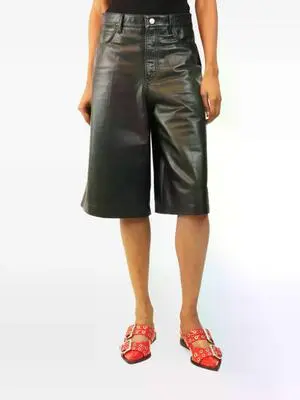 Victoria Beckham Leather Culottes