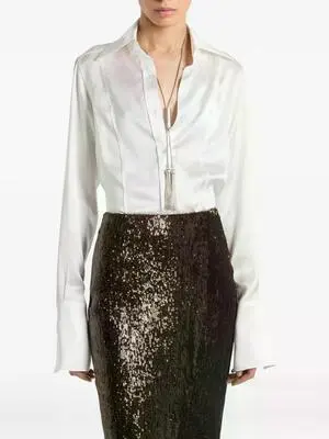 Balmain Silk Satin Shirt