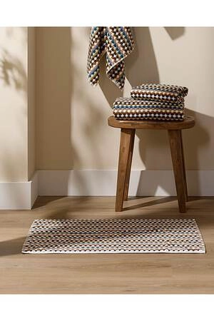 PARACHUTE Organic Mosaic Tub Mat