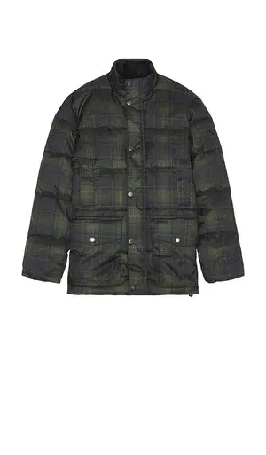 Barbour Lonnen Tartan Puffer Jacket