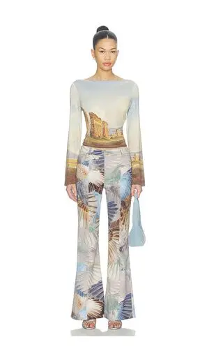 TYLER MCGILLIVARY Thea Long Sleeve Top
