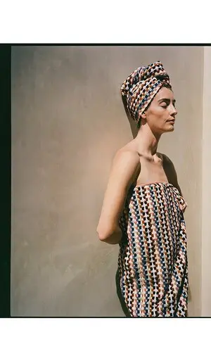 PARACHUTE Organic Mosaic Hair Wrap