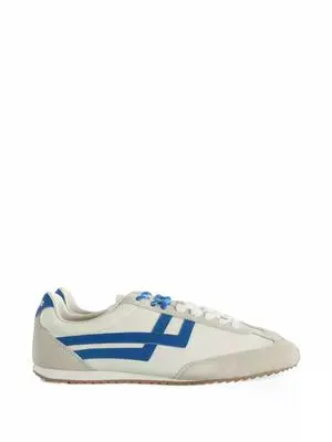 PRO-KEDS 1949 Racer 77 Suede-panelled Lace-up Sneakers - White