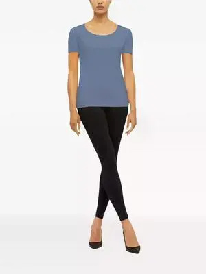 Wolford Scoop-neck Short-sleeve T-shirt - Blue