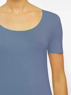 Wolford Scoop-neck Short-sleeve T-shirt - Blue
