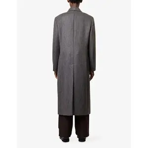 Our Legacy Extended Whale Double-breasted Wool Coat