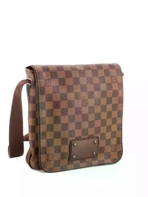 LOUIS VUITTON Brooklyn Handbag Damier Pm Crossbody Bag - Brown