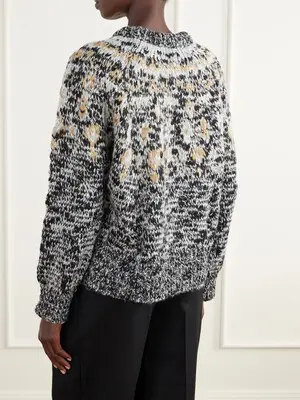 Proenza Schouler White Label Lizzy Fair Isle Sweater