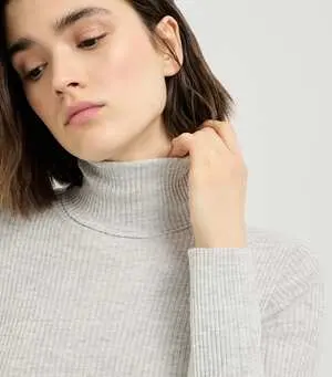 Brunello Cucinelli Cashmere-blend Ribbed Sparkle Sweater