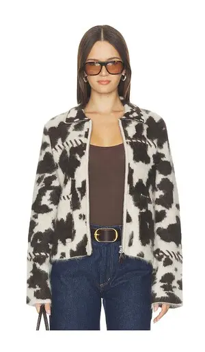 Guest In Residence Grizzly Cowhide Jacket - Multi