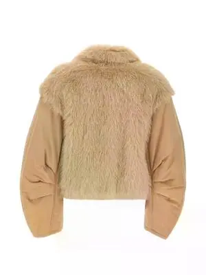 KAOS Faux-fur Panelled Jacket
