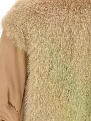 KAOS Faux-fur Panelled Jacket