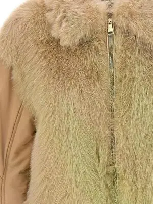 KAOS Faux-fur Panelled Jacket